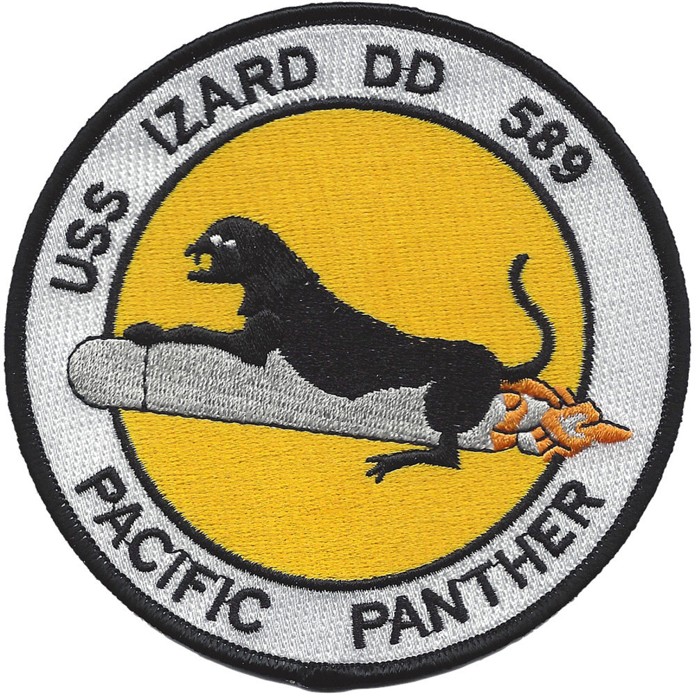 USS Strong DD-758 Destroyer Ship Patch | Destroyer Patches | Navy ...