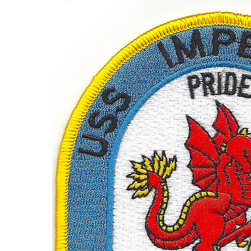USS Impervious MSO-449 Minesweeper Ship Patch | Ship Patches | Navy ...