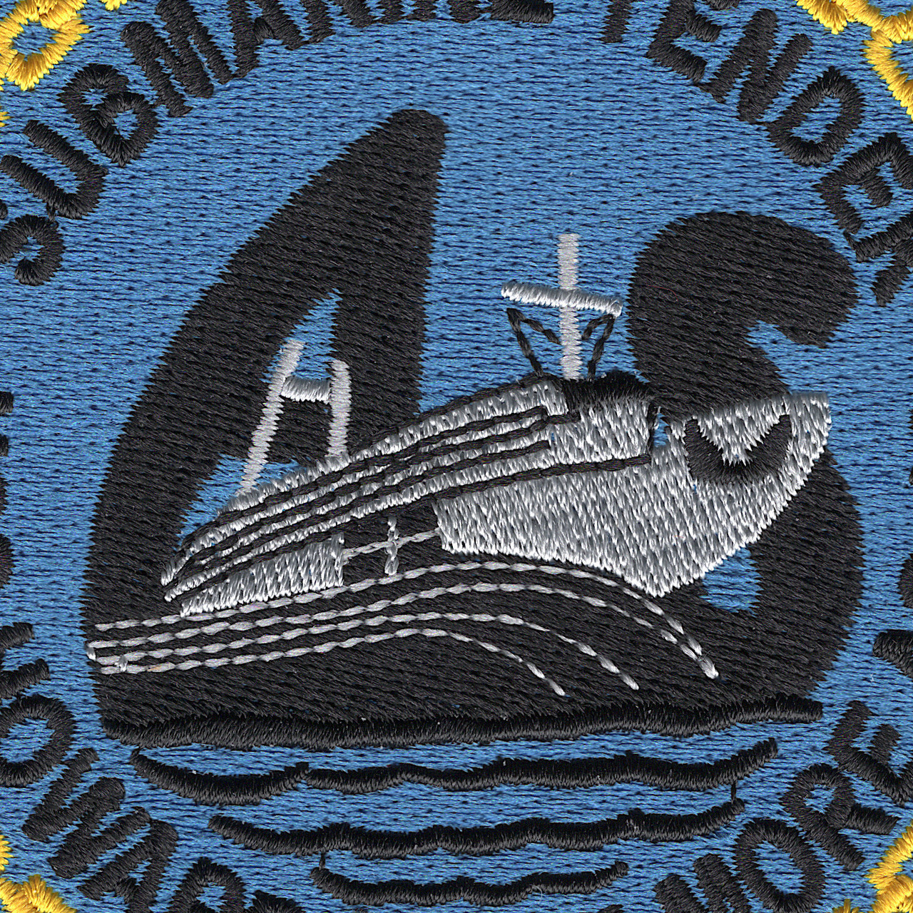 USS Howard W. Gilmore AS-16 Patch | Auxiliary Ship Patches | Navy ...