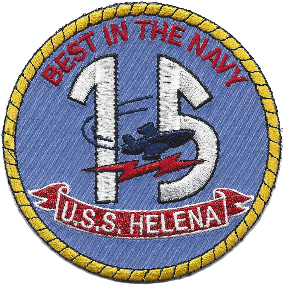 USS Helena CA-75 Proud and Fearless Patch | Cruiser Patches | Navy ...