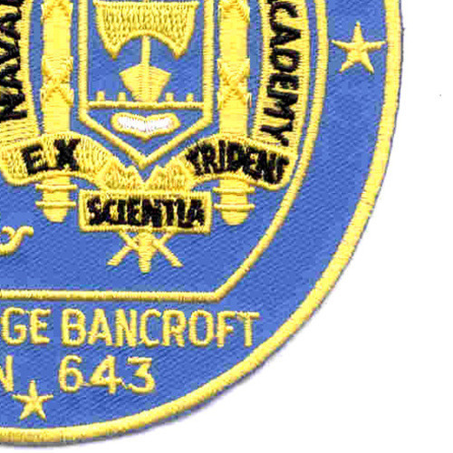 SSBN-643 USS George Bancroft Patch | Submarine Patches | Navy Patches ...