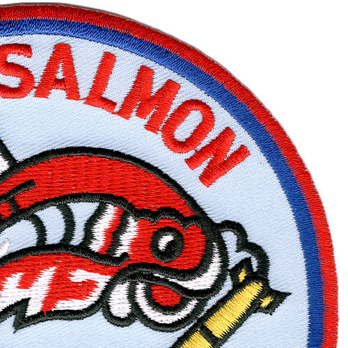 SS-573 USS Salmon Patch Large Version | Submarine Patches | Navy ...
