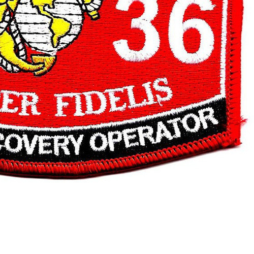 3536 Vehicle Recovery Operator MOS Patch | MOS Patches | Marine Patches ...