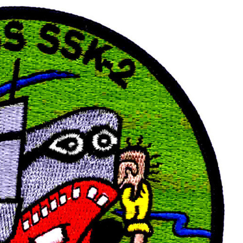 SSK-2 USS Bass Patch | Submarine Patches | Navy Patches | Popular Patch