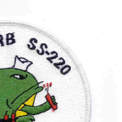 SS-220 USS Barb Patch | Submarine Patches | Navy Patches | Popular Patch