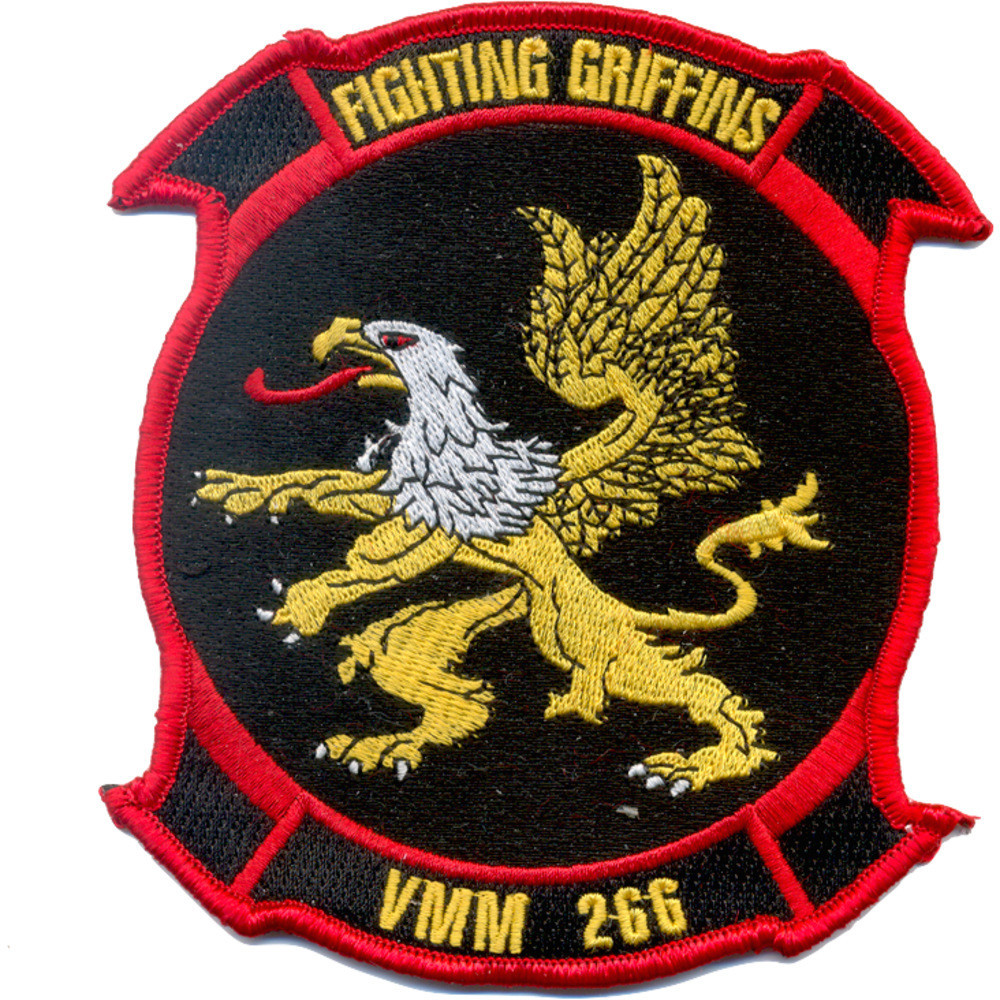 VMM-266 Marine Medium Tiltrotor Squadron Large Patch | Squadron Patches ...