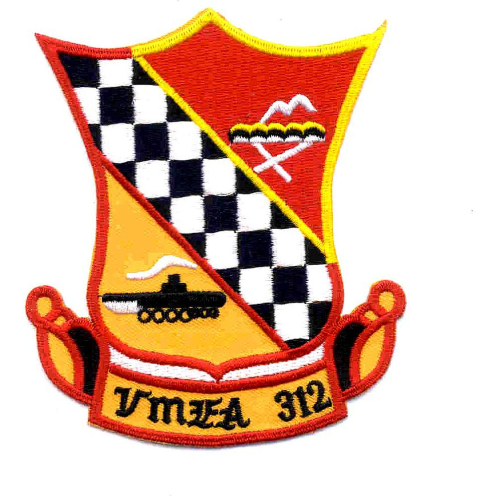 VMFA-312 Marine Fighter Attack Squadron Patch | Squadron Patches ...