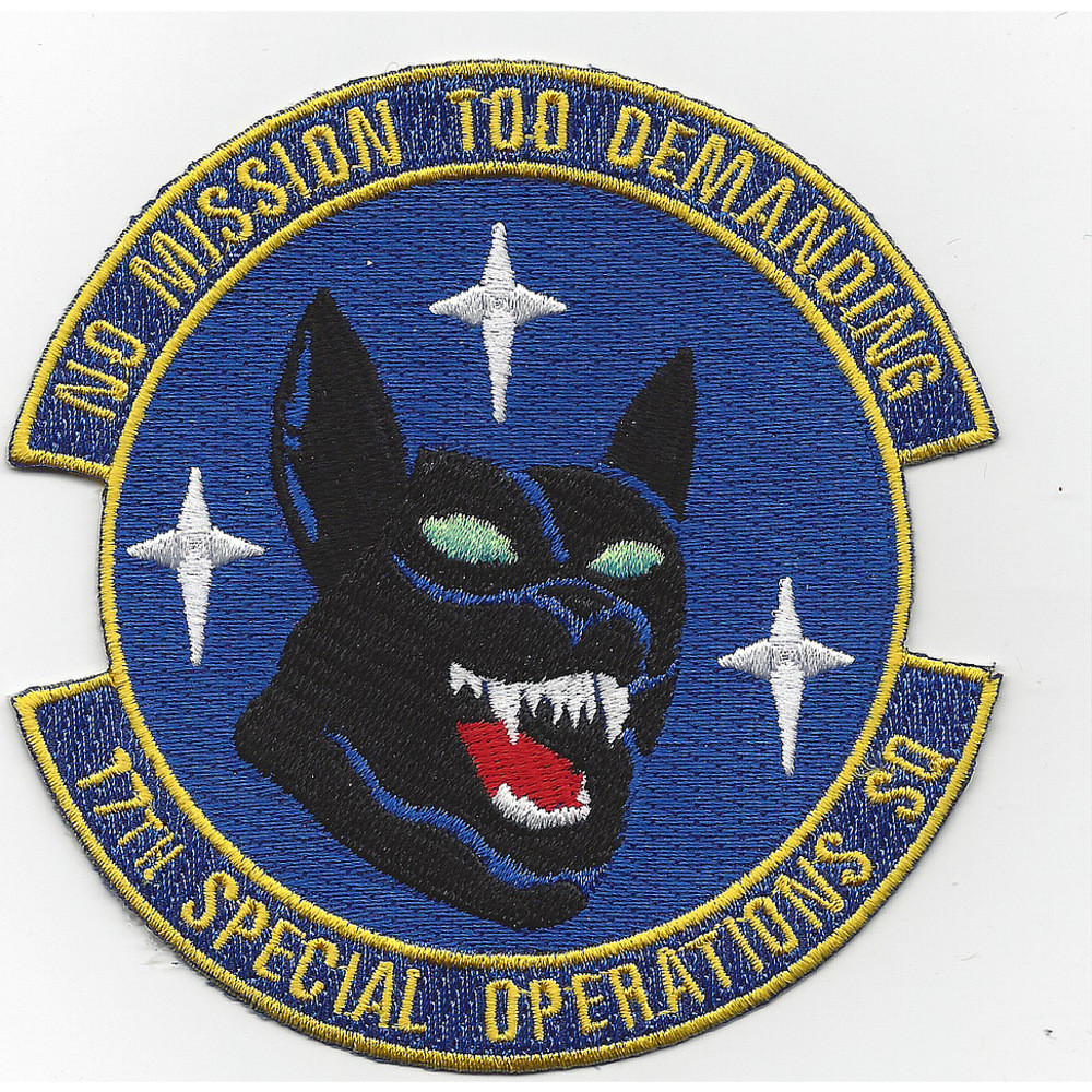 17th SOS Special Operations Squadron Patch - Dog | Squadron Patches ...