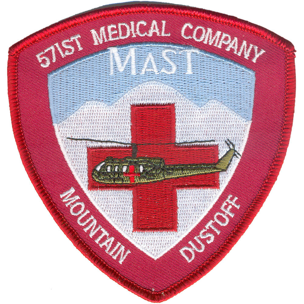 571st Aviation Medical Company Air Ambulance MAST Patch | Aviation ...