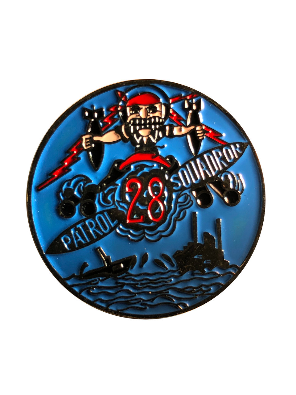 VP-28 Privateer Pin | Squadron Patches | Navy Patches | Popular Patch