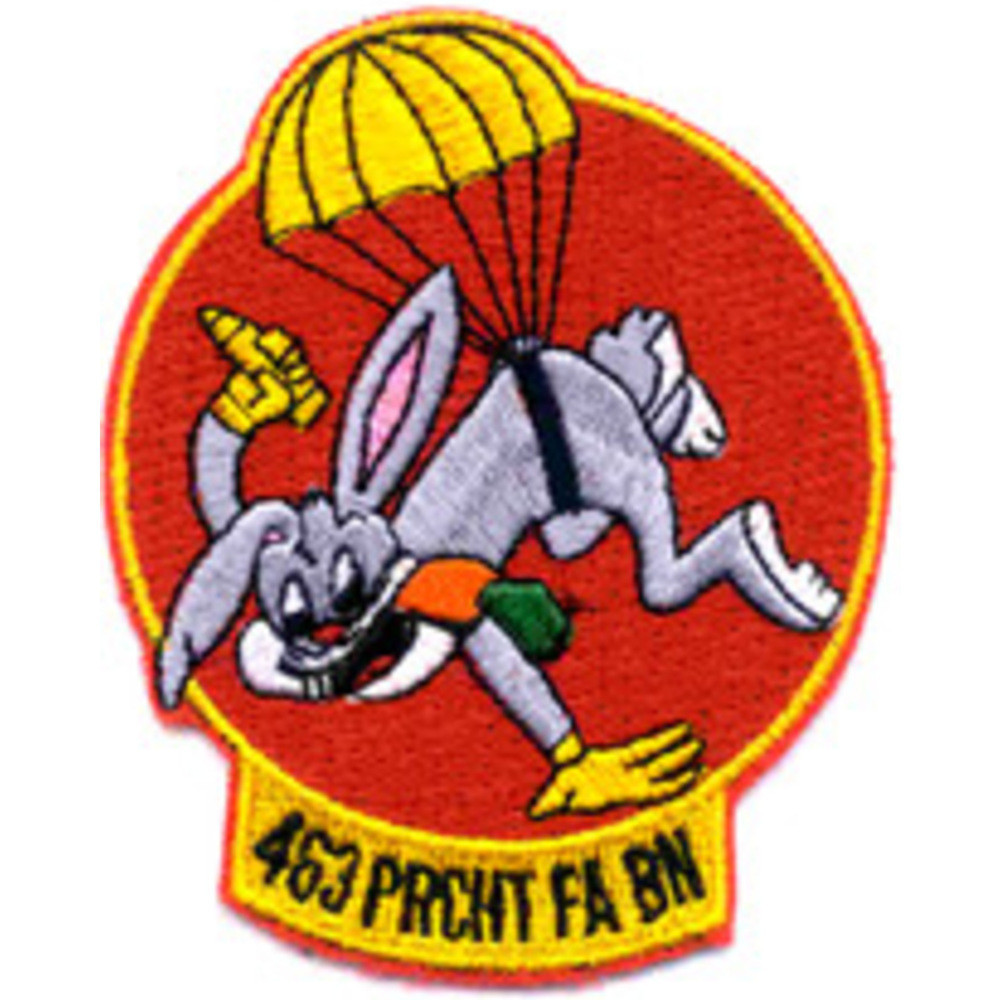 463rd Airborne Field Artillery Battalion Bugs Patch | Field Artillery ...
