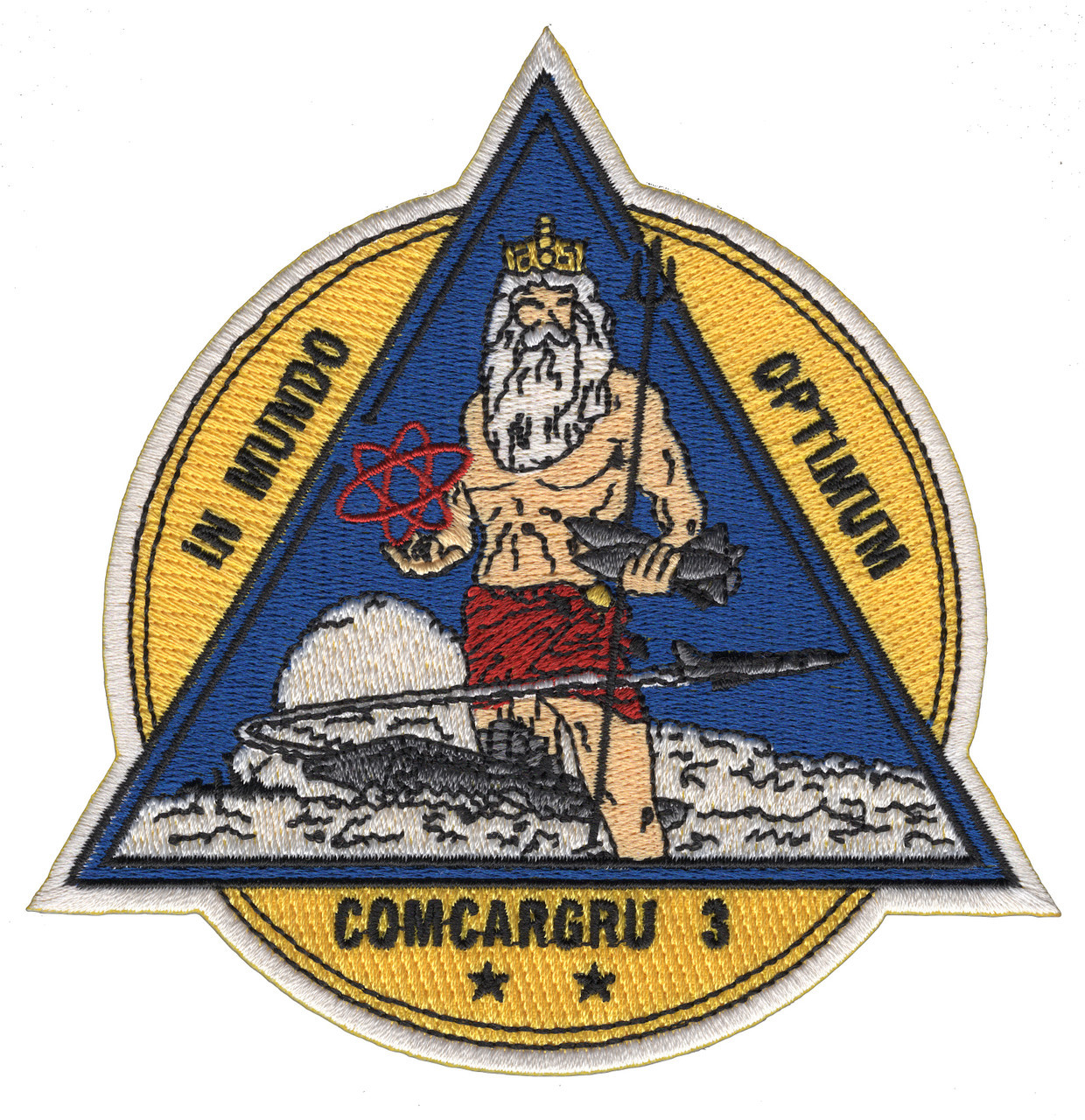 COMCARGRU 3 US Navy Commander Carrier Group Patch | Specialty Patches ...