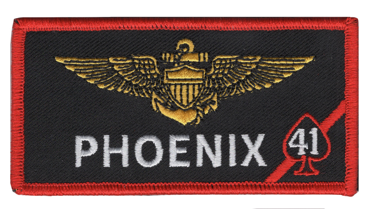 Phoenix Name Tag Top Gun Halloween Hook and Loop Patch - Popular Patch