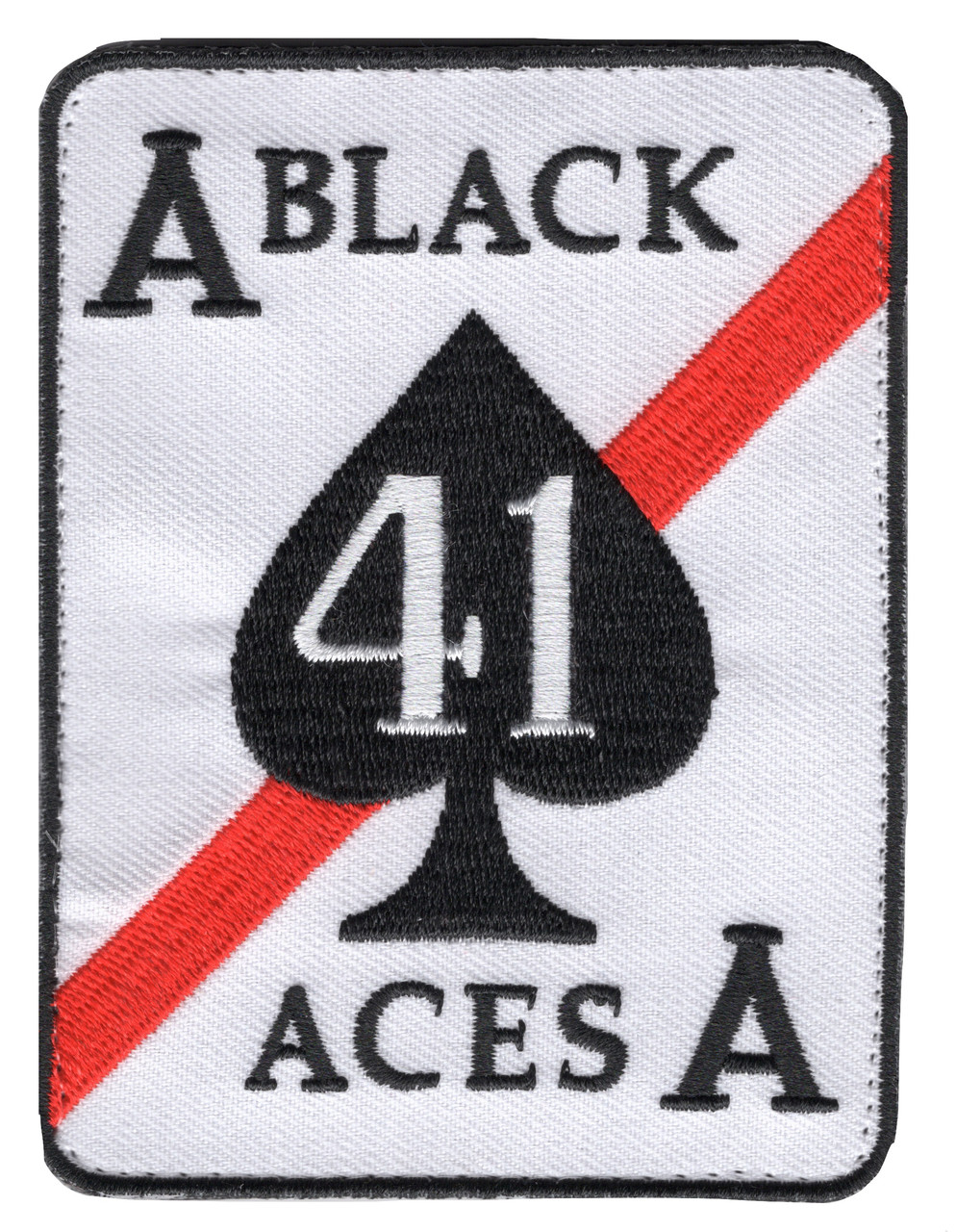 VFA-41 Black Aces US Navy Strike Fighter Squadron Hook and Loop Patch ...