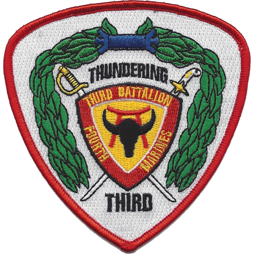 3rd Battalion 4th Marine Regiment Patch | Ground Unit Patches | Marine ...