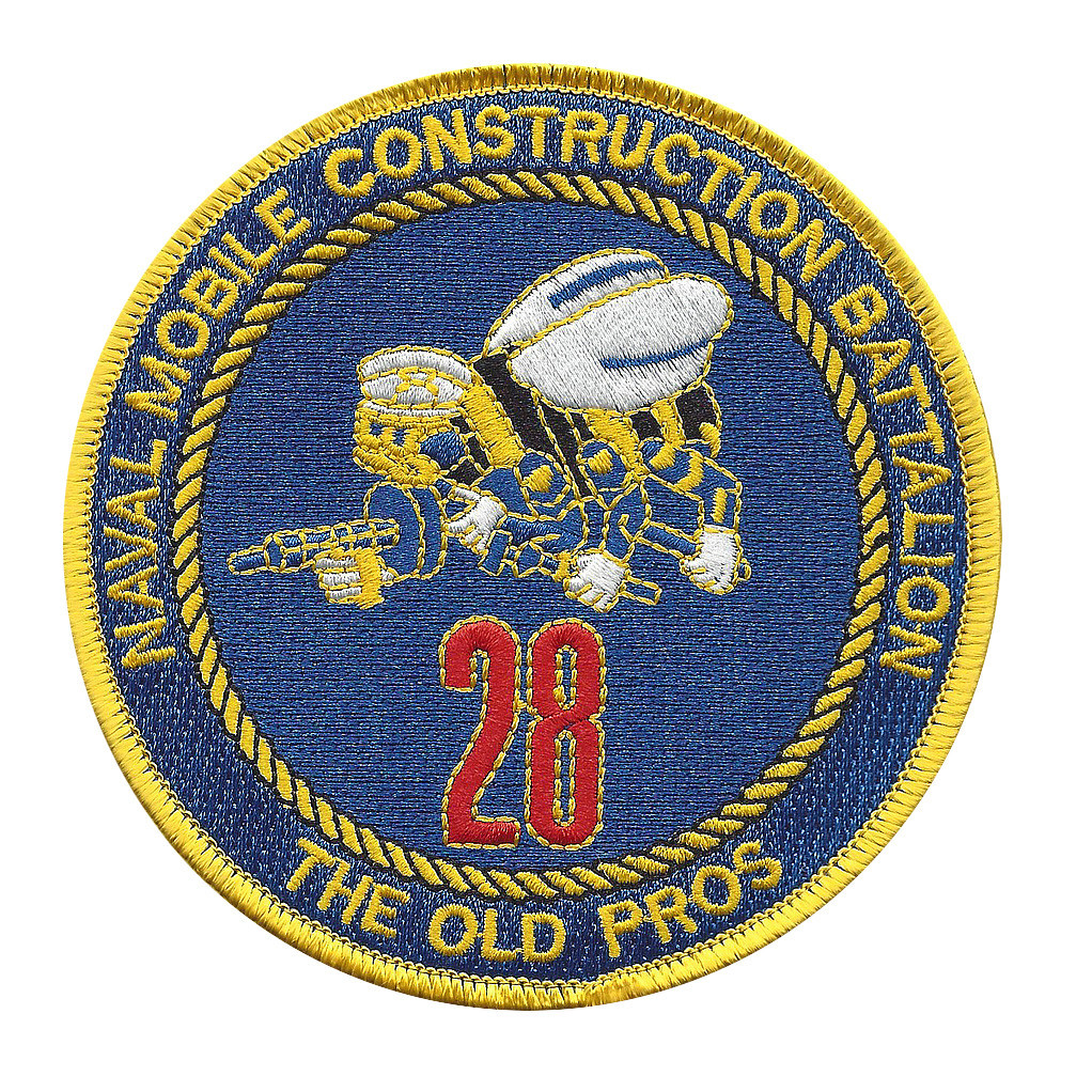 28th Mobile Construction Battalion Patch | Seabee Patches | Navy ...