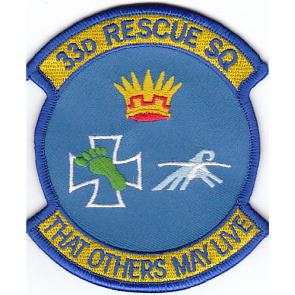 33rd Rescue Squadron Patch That Others May Live | Squadron Patches ...