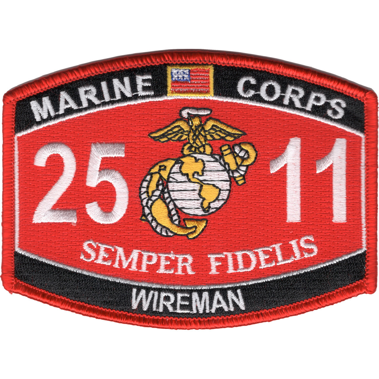 2511 Wireman MOS Patch | MOS Patches | Marine Patches | Popular Patch
