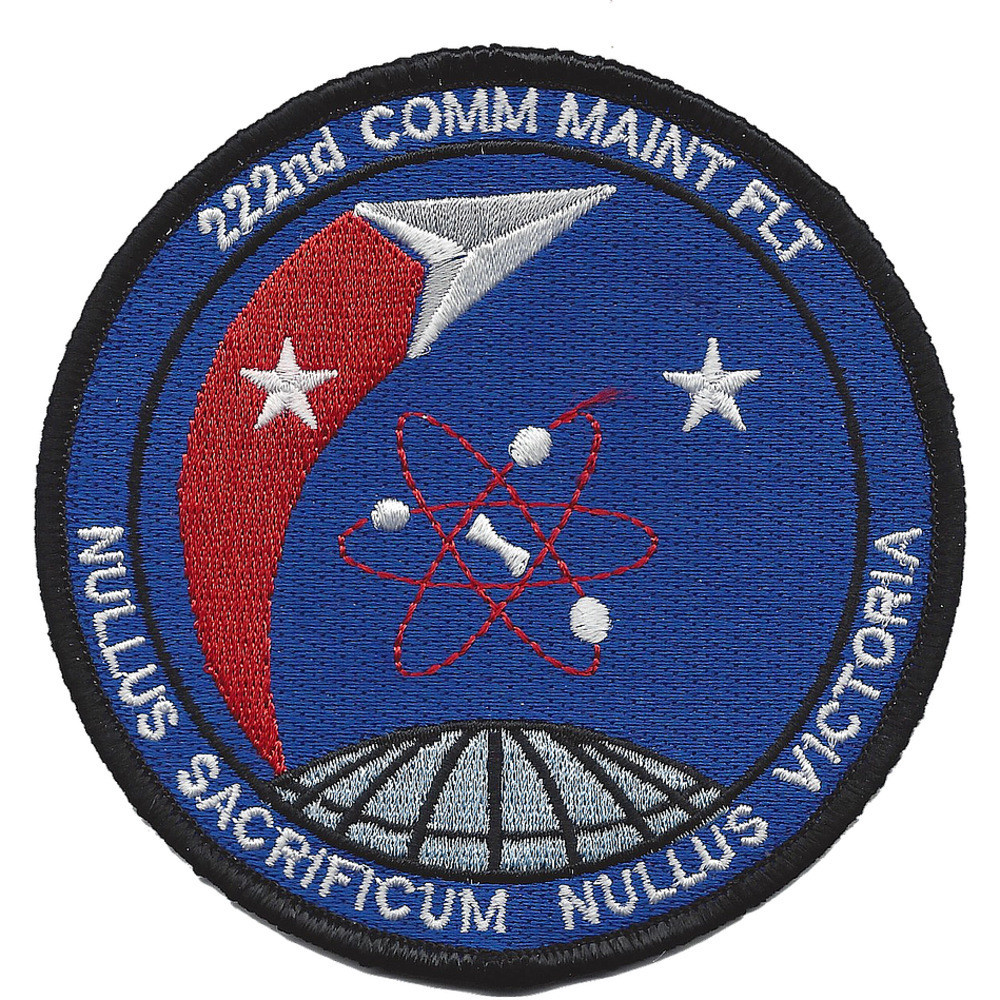 222nd Communication Maintenance Flight Patch | Squadron Patches | Air ...