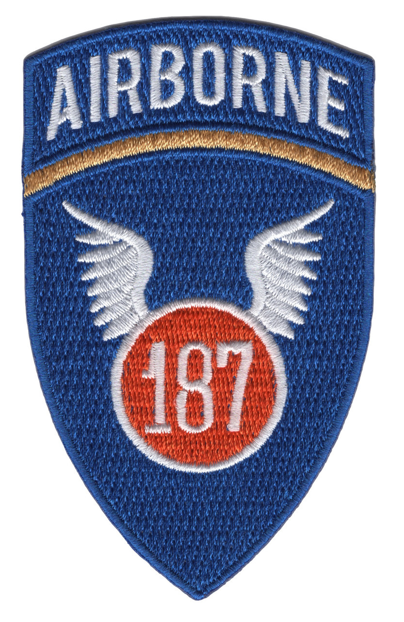 187th Infantry Regiment Patch - Korea Airborne - Version A | Infantry ...