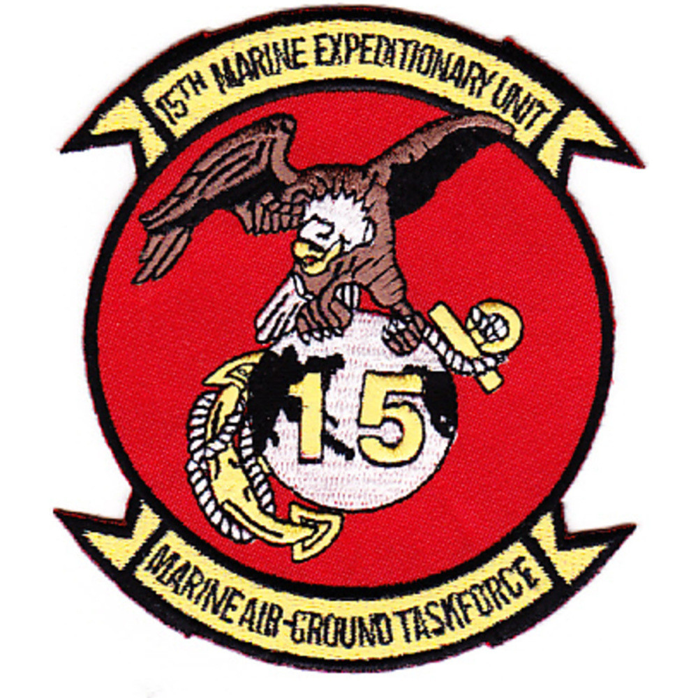 15th Marine Expeditionary Unit Patch - Air-Ground Task Force | Ground ...