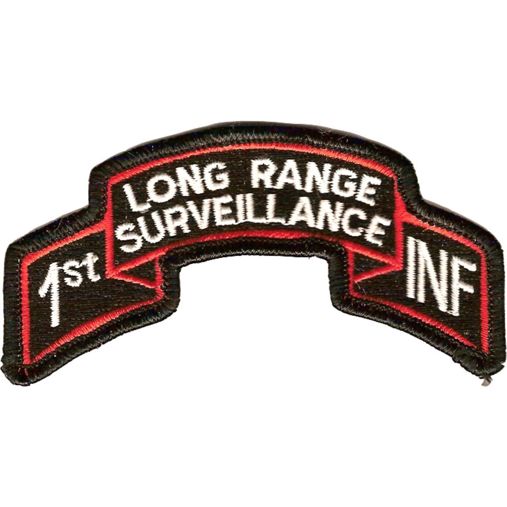 1st Infantry Division Long Range Scroll Patch | Division Patches | Army ...