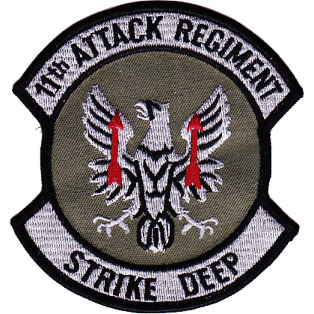 11th Aviation Attack Regiment Patch OD | Aviation Patches | Army ...
