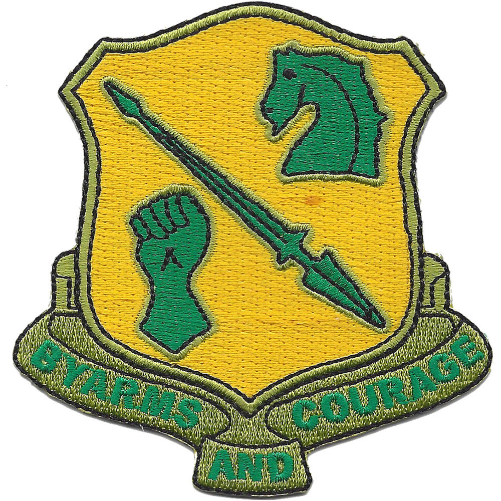 111th Armored Cavalry Regiment By Arms and Courage Patch | Cavalry ...