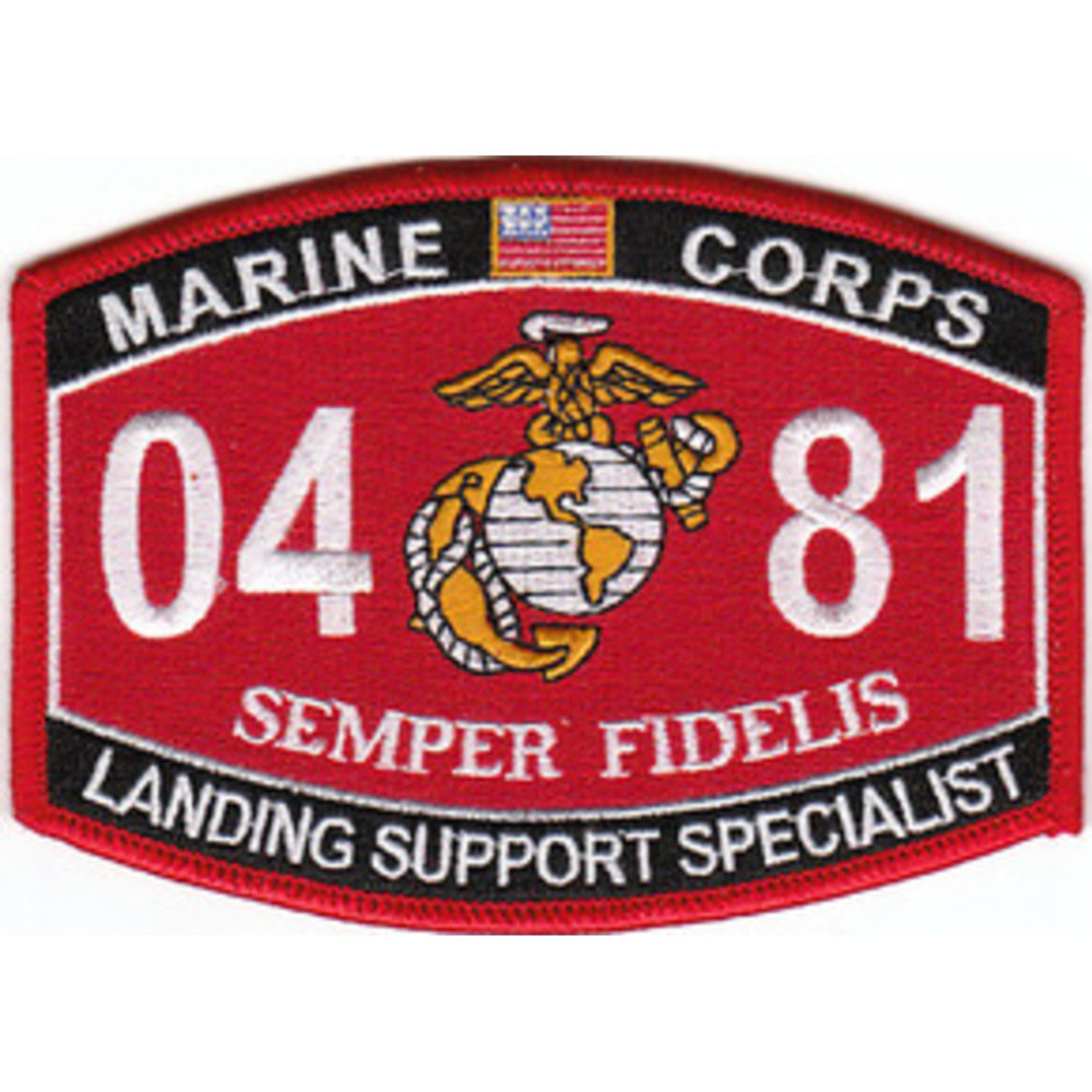 0481 Landing Support Specialist MOS Patch | MOS Patches | Marine ...