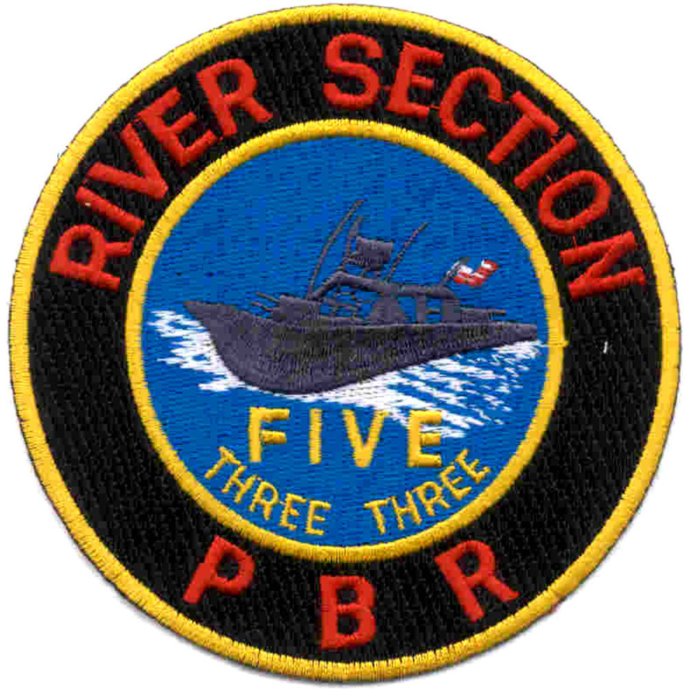 Rivsec 533 River Section Patch PBR | River Patrol Boat Patches | Navy ...
