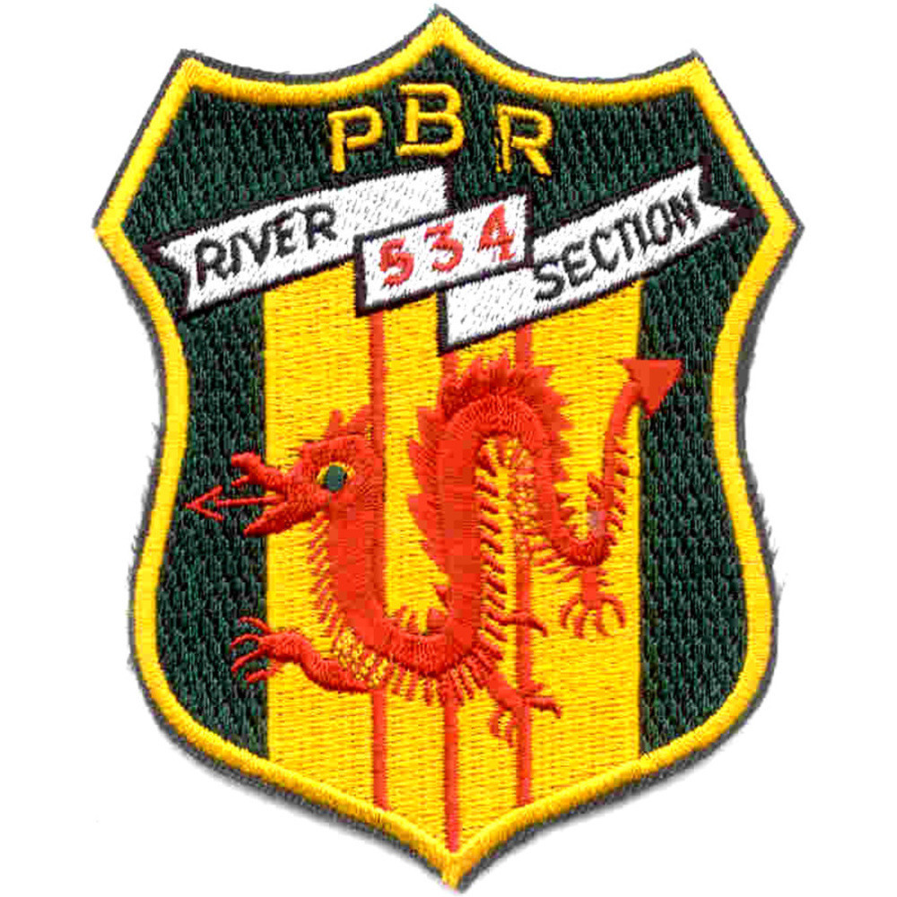Rivsec 534 River Section Patch PBR | River Patrol Boat Patches | Navy ...