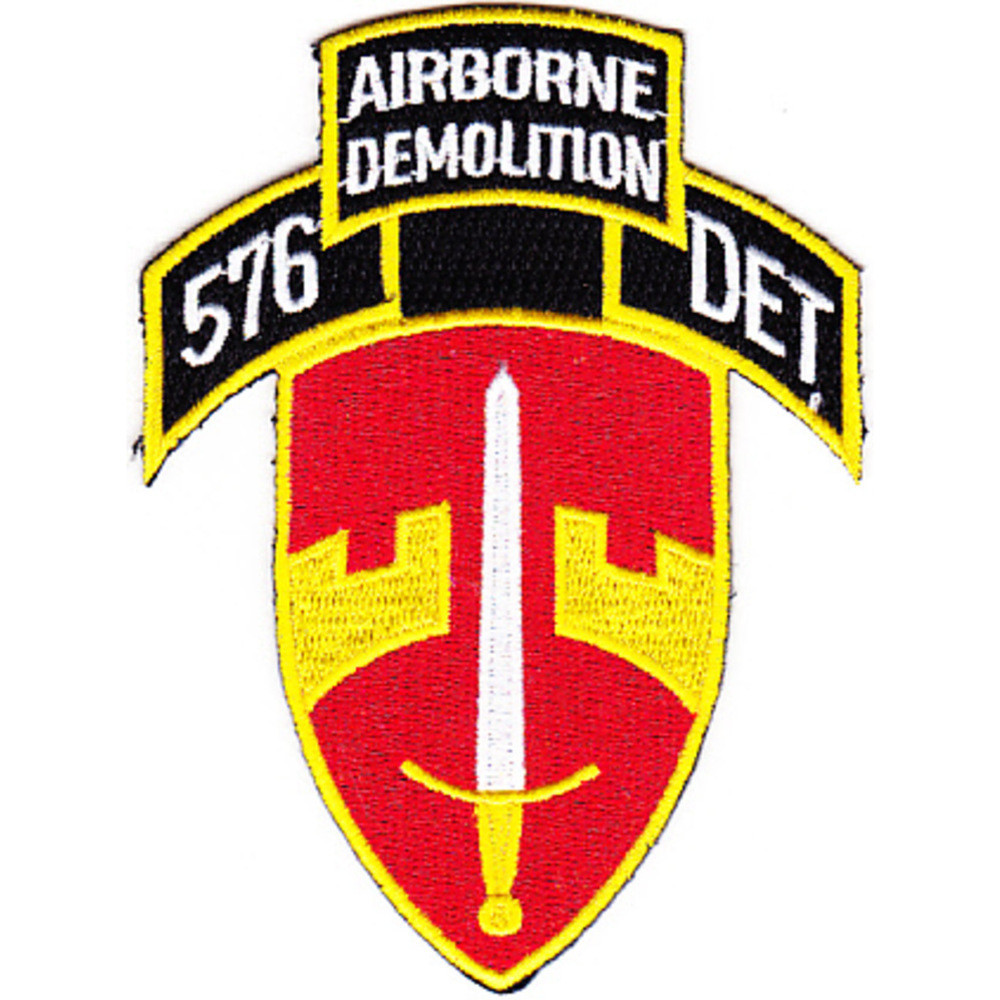 576th Airborne Infantry Demolition Detachment Patch | Infantry Patches ...