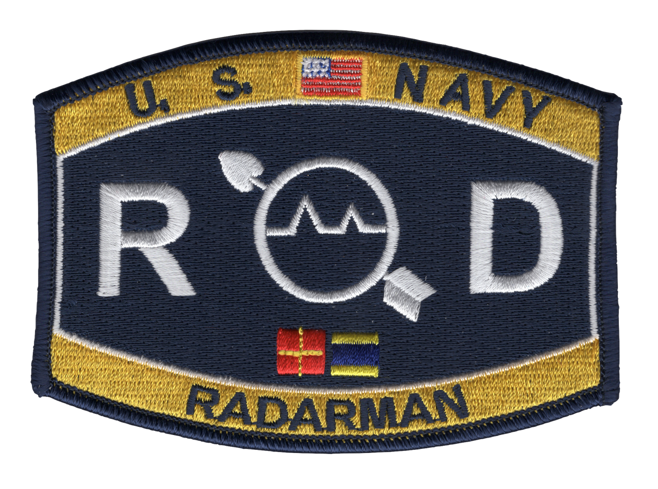 RD Deck Radarman Ratings Patch Rd | Ratings Patches | Navy Patches ...