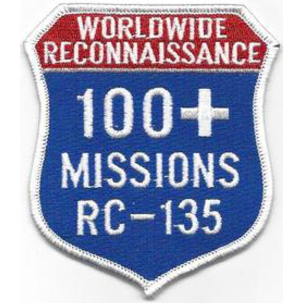 RC-135 100 Missions Real Reconnaissance Patch | Specialty Patches | Air ...