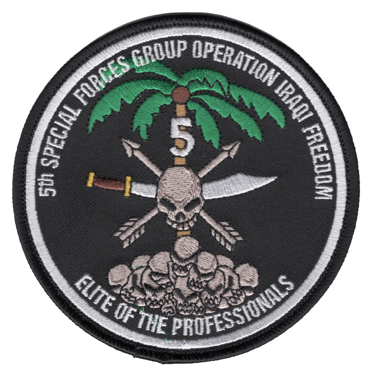 ODA 5th Special Forces Group Iraqi Freedom Patch | Special Forces ...