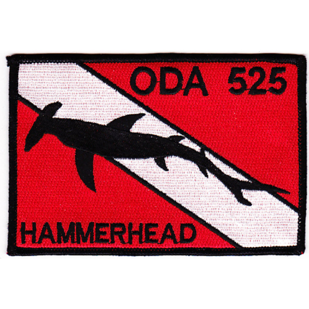 ODA-525 Patch - Hammerhead | Special Forces Patches | Army Patches ...
