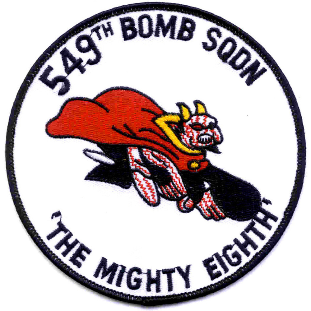 549th Bomb Squadron Patch | Squadron Patches | Air Force Patches ...