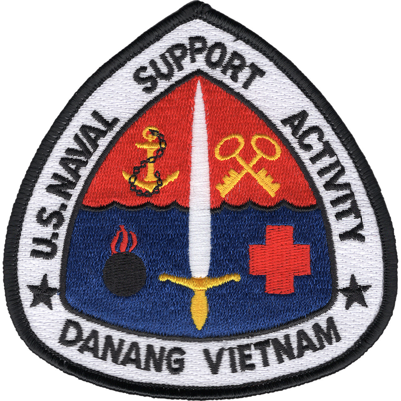 Naval Support Activity Danang Vietnam Patch | Base Patches | Navy ...