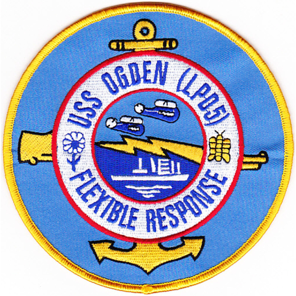 LPD-5 USS Ogden Patch | Amphibious Ship Patches | Navy Patches ...