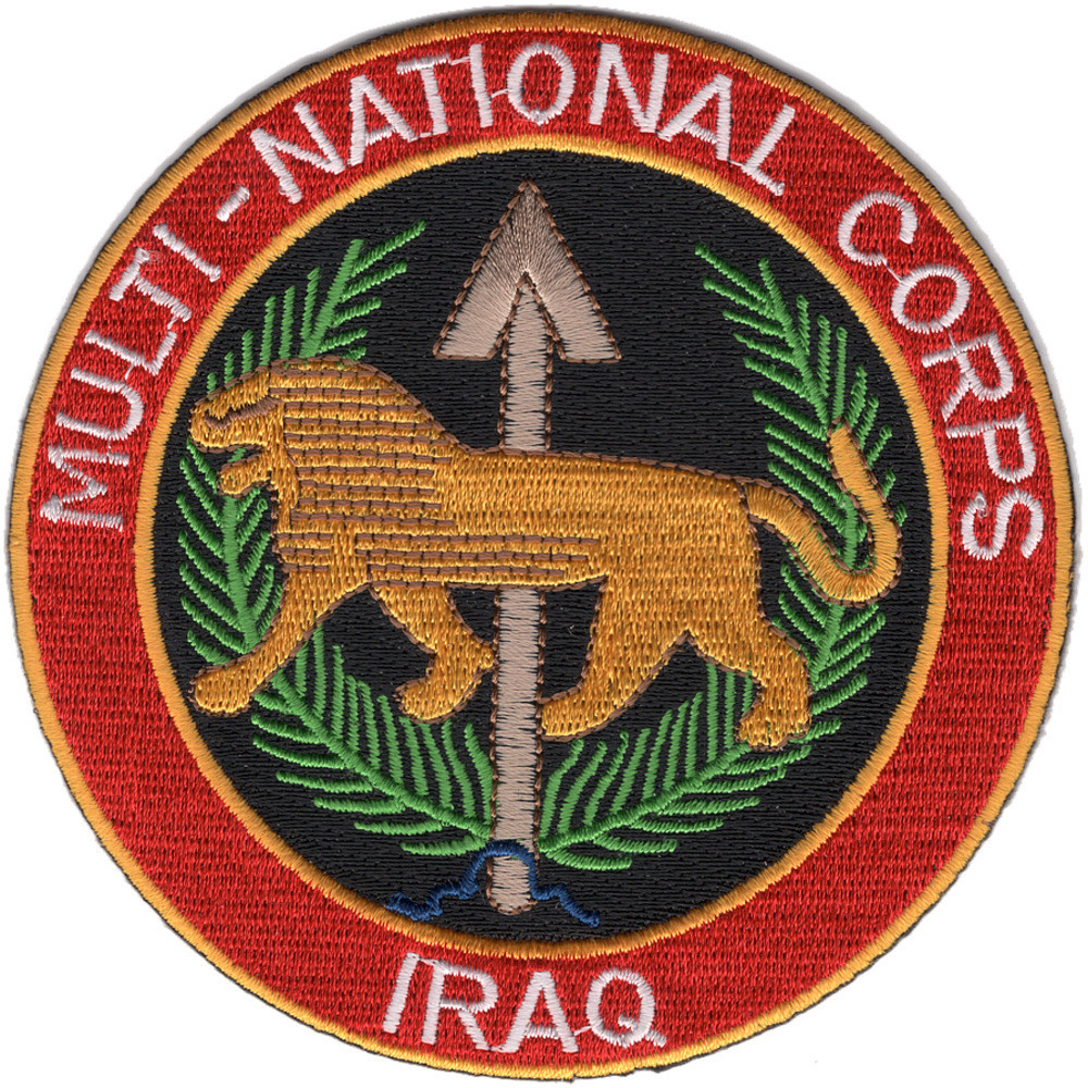 Multi-National Corps Patch Iraq Color | Combined Forces Patches ...