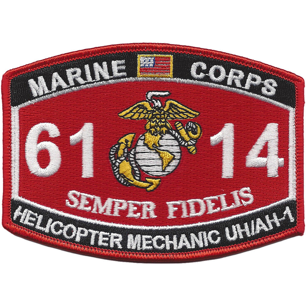Military Occupational Specialty 6114 Helicopter Mechanic UH/AH-1 MOS ...