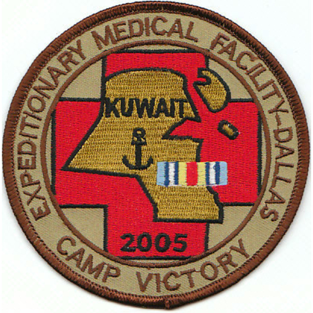Expeditionary Medical Facility - Dallas Kuwait Patch | Specialty ...