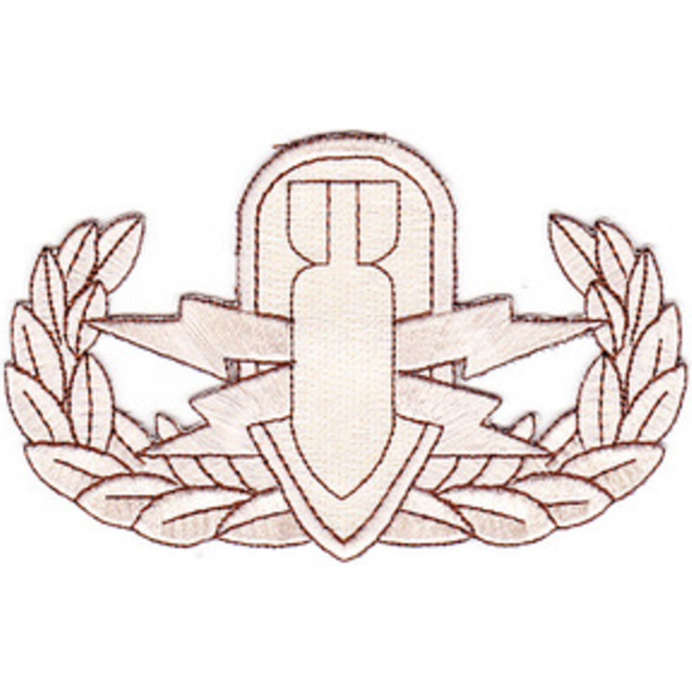 EOD Explosive Ordnance Disposal Basic Badge Desert Patch | Specialty ...
