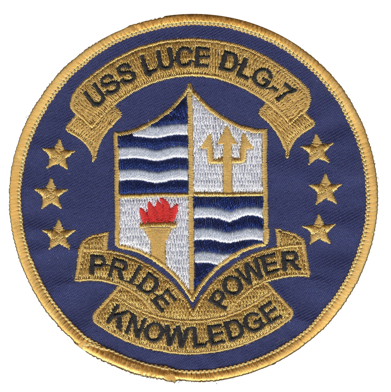 DLG-7 USS Luce Patch - Version A | Destroyer Patches | Navy Patches ...