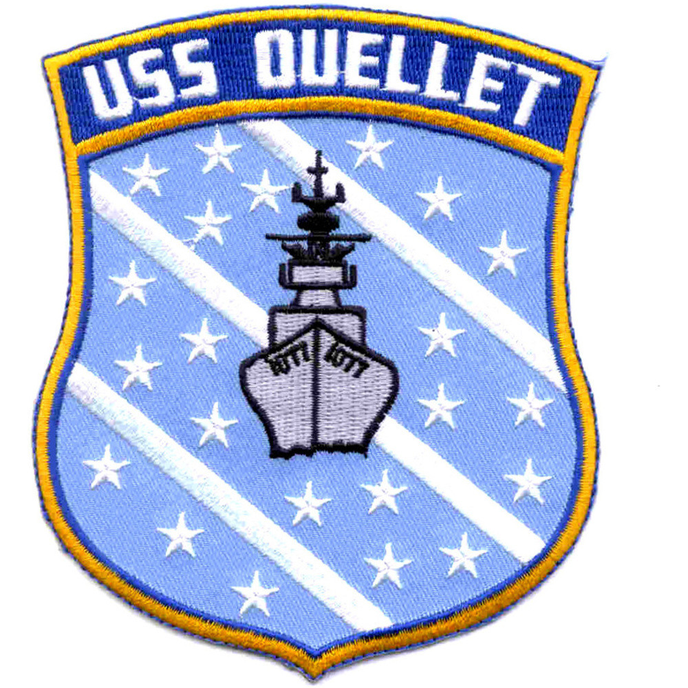 FF-1077 USS Ouellet Patch | Ship Patches | Navy Patches | Popular Patch