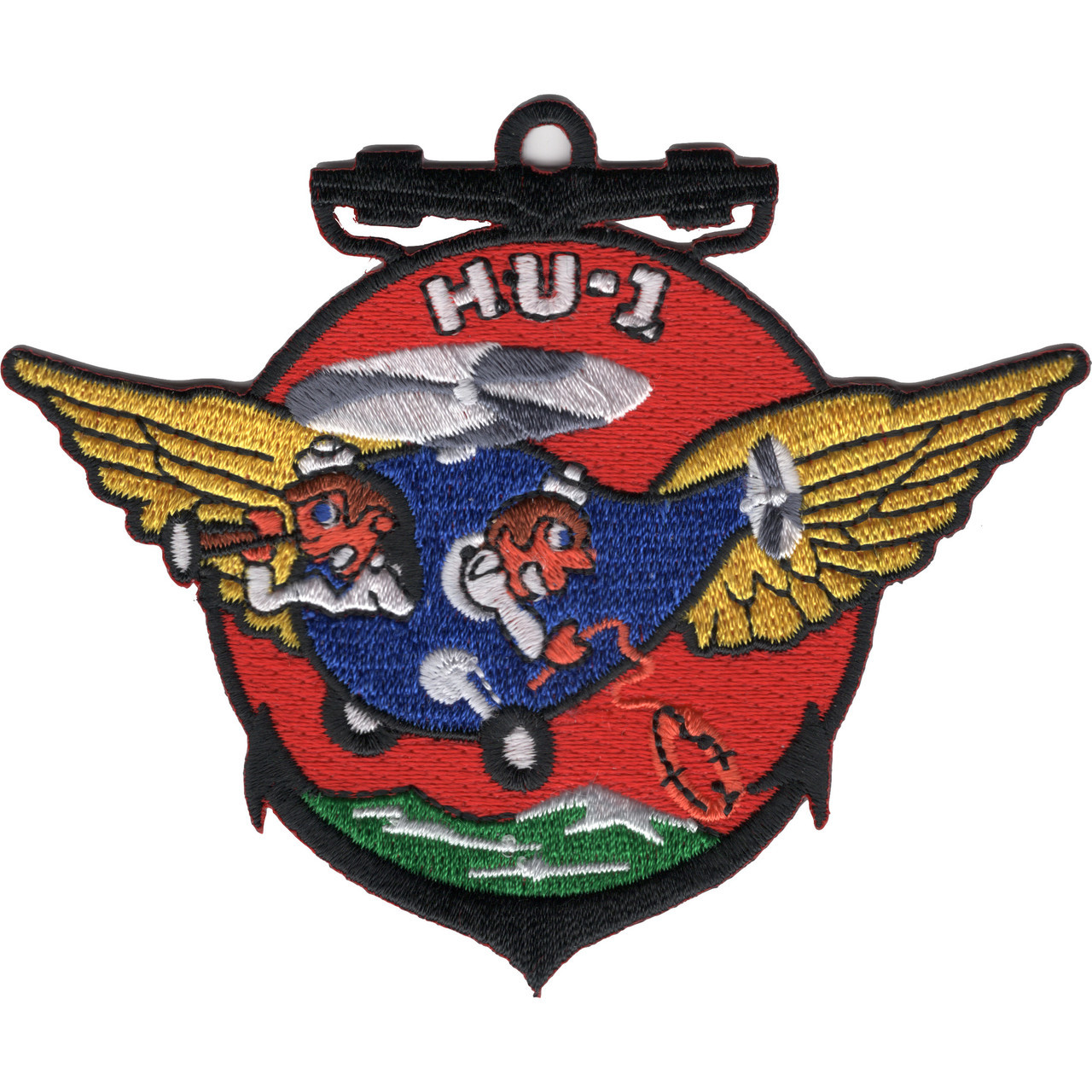 HU-1 Helicopter Utility Squadron Patch Korea | Helicopter Patches ...