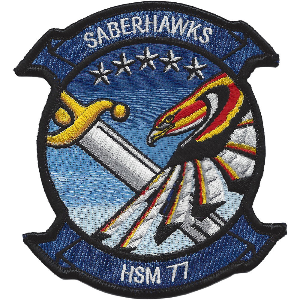 HSM-77 Navy helo maritime Squadron Patch | Squadron Patches | Navy ...