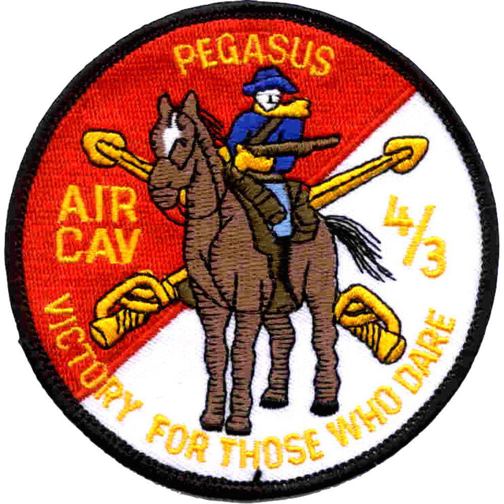 4TH Squadron 3rd ACR Pegasus Color Patch | Aviation Patches | Army ...
