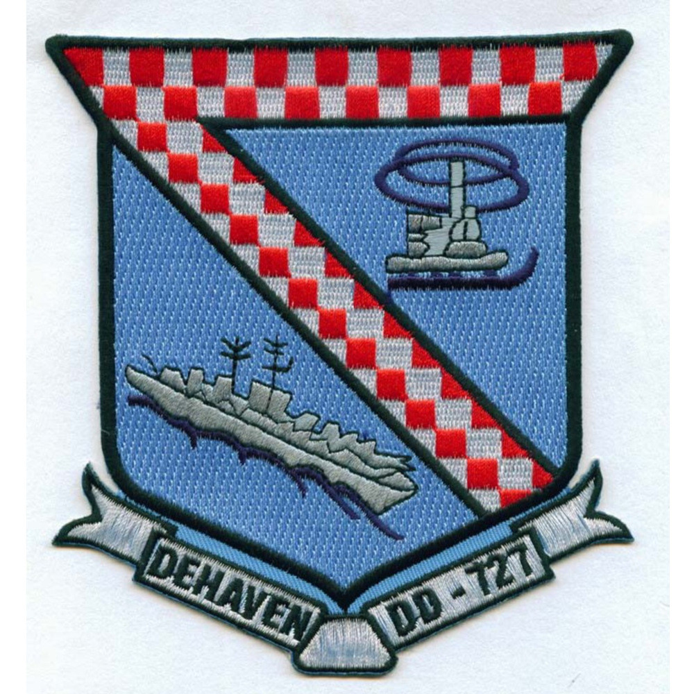 DD-727 USS DeHaven Patch | Destroyer Patches | Navy Patches | Popular Patch