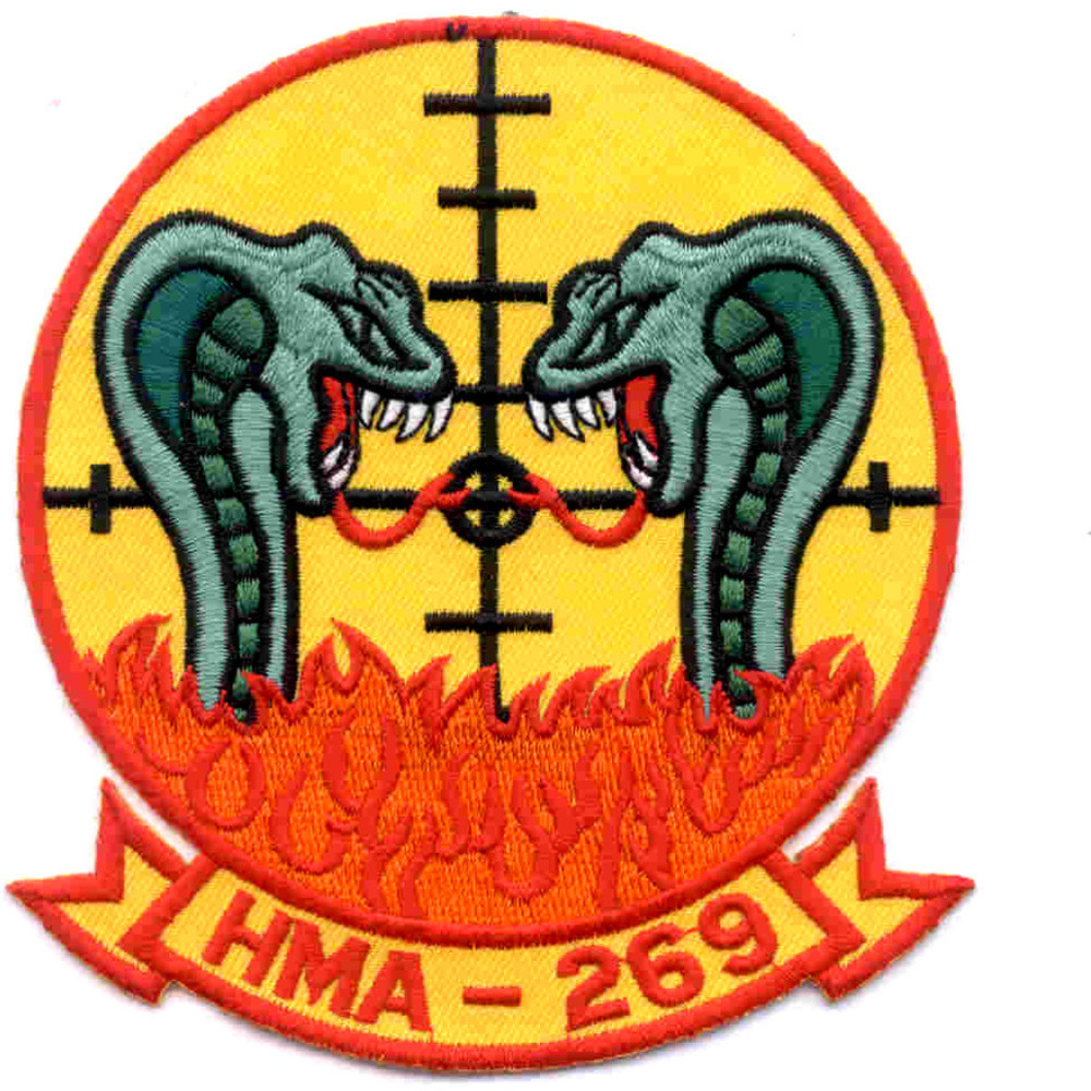 HMA-269 Helicoper Attack Squadron Patch | Squadron Patches | Marine ...